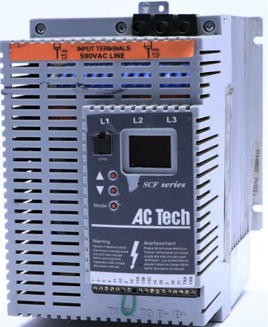 Ac Tech Sf575 Variable Speed Ac Motor Drive 7.5 Hp 5.5 Kw - Industrial Lynx