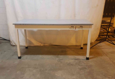 6Ft Grey Epoxy Table Fisher Hamilton Chem Resistant Desk (1145Aa ...