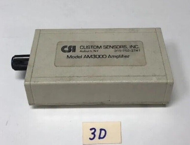Csi Custom Sensors Model Am3000 Amplifier - Industrial Lynx