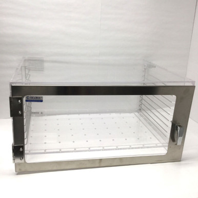Cleatech 1500-1-J Desiccator Cabinet Acrylic Dry Box 24" X 18" X 12" 1X ...