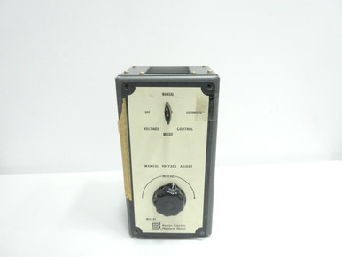 Basler Electric Mvc 104 Manual Voltage Control Module - Industrial Lynx
