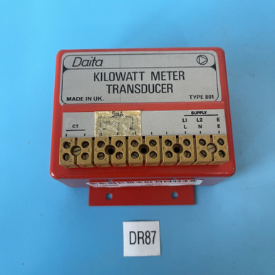 Dem Controls Daita Kilowatt Meter Transducer Type 801 - Industrial Lynx