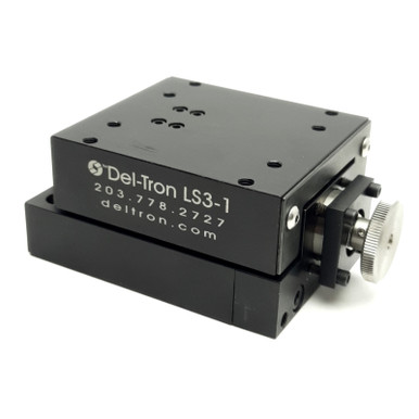 Del-Tron Ls3-1-B10 Linear Table Manual Posi-Drive Positioning Stage, 1 ...