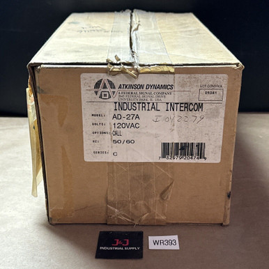 Federal Signal Ad-27A 120Vac Atkinson Dynamics Industrial Wall Mount ...