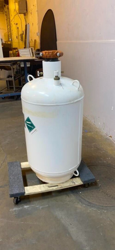 Fike Fm200 Cylinder Empty Discharged - Industrial Lynx