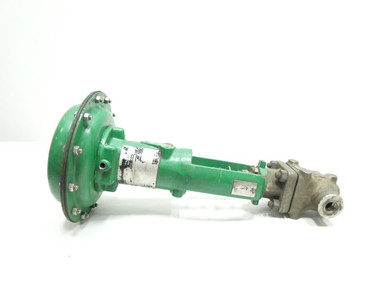 Fisher Ed 667 Size 30 Pneumatic Stainless Threaded Control Valve 3/4In ...