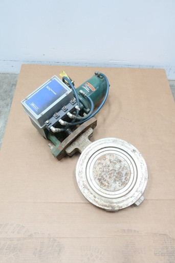Fisher E-Disc 1061 Size 30 3600 Pneumatic Stainless Wafer Control Valve ...