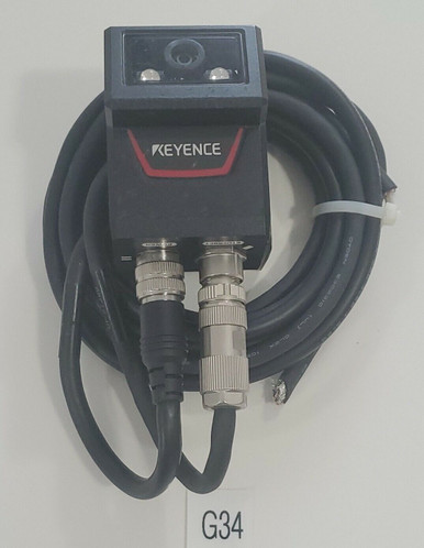Keyence Sr-652 Barcode Reader 24Vdc & Cordsets - Industrial Lynx