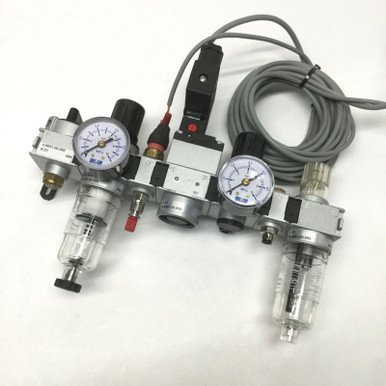 Knocks Multi-Fix Pneumatic Filter/Regulator, Lubricator, 24Vdc Control ...