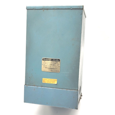 Jefferson Electric 211-101 Powerformer Dry Transformer Hi 240/480V, Lo ...