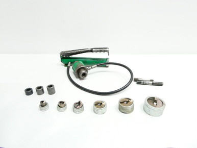 Greenlee 7506 Slug Splitter Hydraulic Knockout Punch Driver Set With ...