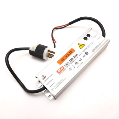 Mean Well Hep-185-24A Power Supply, Input: 100-240Vac 2.1A, Output ...
