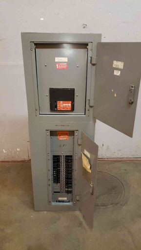 Nqod Square D 200A 208Y/120 Breaker Panelboard & Lighting Contactor ...
