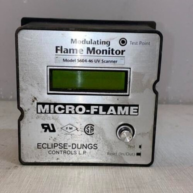 Modulating Flame Monitor Model 5604-46 Uv Scanner Micro-Flame, Eclipse ...