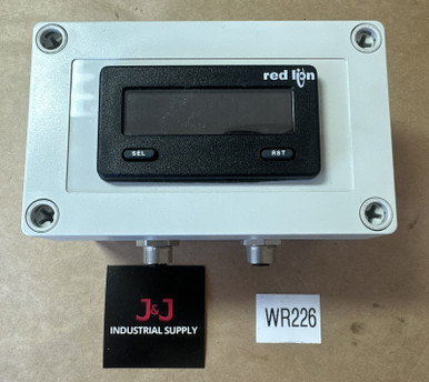 Red Lion Control Cub5 Count Rate Indicator Stainless Panel Mount Meter ...
