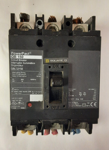 Square D Power Pact Qb 150 Breaker - Industrial Lynx