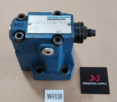 Rexroth Da10-2-52/200-17/12 Pressure Cut Off Valve - Industrial Lynx