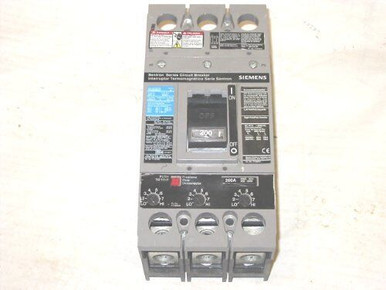 Fxd63B200 Siemens Bolt-On 200 Amp 3 Pole 600V 3 Ph Circuit Breaker ...
