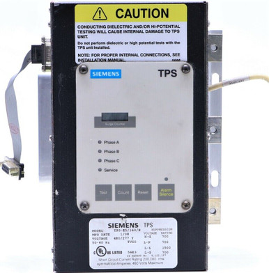 Siemens Tps-E5/160/X 480/277 Y Surge Suppression - Industrial Lynx