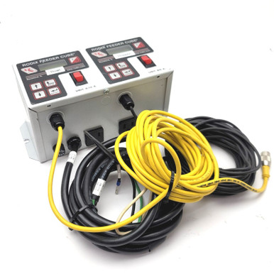 Rodix 121-000-2001 Fc-200-2 Feeder Cube Dual Vibratory Feed Controller ...
