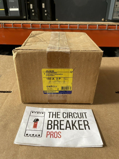 Jdl36150 Square D 3Pole 150Amp 600V Powerpact Circuit Breaker ...