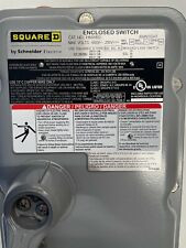 Square D H60Xbd Enclosed Switch Hazardous Location Explosion Proof C1D1 ...