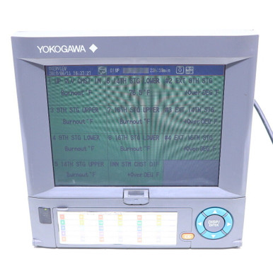 Yokogawa Daqstation Dx2020-1 Style S1 Suffix -4-2/A3/M1 Chart Recorder - Industrial Lynx