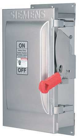 Siemens Hnf361S Nonfusible Single Throw Safety Switch, Heavy Duty, 600V ...