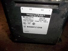 Micron Impervitran B350Btz13Rb Control Transformer 350 Va 50/60Hz ...