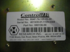 Research Inc Phase Angle Power Controller Scr 480V Single Phase 90A ...