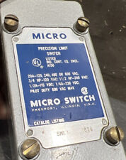 Honeywell Micro Switch Precision Limit Switch. Cat Sml 1 7636 ...