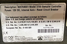 Isco 3700 Sampler Controller. - Industrial Lynx