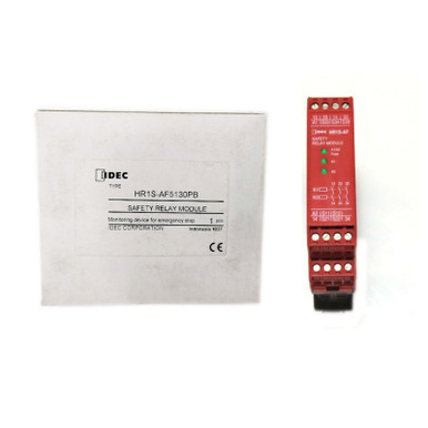 Idec Safety Relay Hr1S-Af5130Pb 24V Ac/Dc - Industrial Lynx