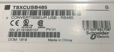Tsxcusb485 Usb Programming Cable Set - Industrial Lynx