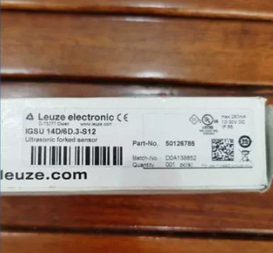 Leuze Igsu 14D/6D.3-S12 Ultrasonic Transparent Label Sensor ...