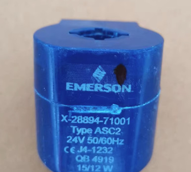 Emerson X-28894-70001 Solenoid Valve Coil 24V - Industrial Lynx