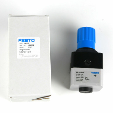 Festo Lrp-1/4-10 159502 Precision Pressure Regulator Pneumatics Module ...