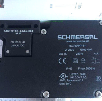 Schmersal Azm161Sk-24Rka-024-M16 Safety Door Switch Lock - Industrial Lynx