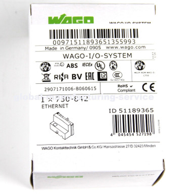 Wago 750-842 Devicenet Programmable Fieldbus Plc Module - Industrial Lynx