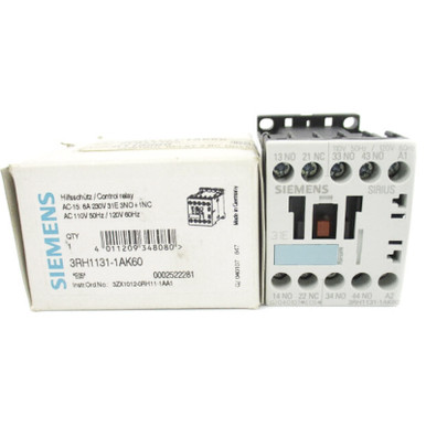 Siemens 3Rh1131-1Ak60 Auxiliary Contactor - Industrial Lynx