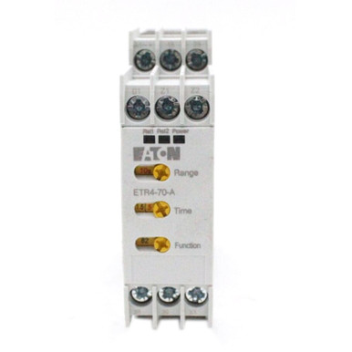 Eaton Etr4-70-A Electronic Time Relay 24-240V Ac/Dc - Industrial Lynx