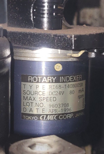 Mazak Tokyo Elmec Corp Ri68-140B005R Rotary Indexer Encoder ...