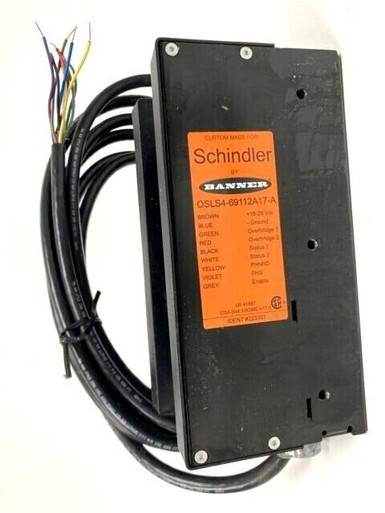 Banner Osls4-69112A17-A 69112 Schindler Photoelectric Sensor ...