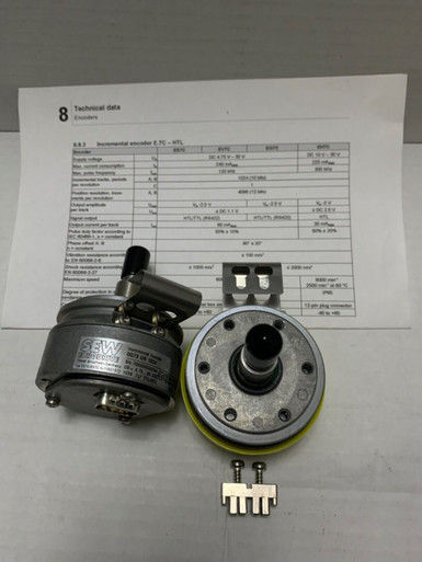 Sew Eurodrive Og73 Un 1024 Encoder Only Typ. Es7C/Ev7C No. 13621572 ...