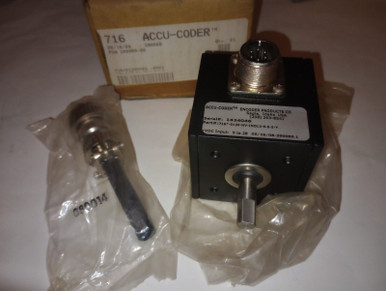 Accu-Coder Encoder Products Usa 716*-0120-Hv-Ind12-6-S-S-Y - Industrial Lynx