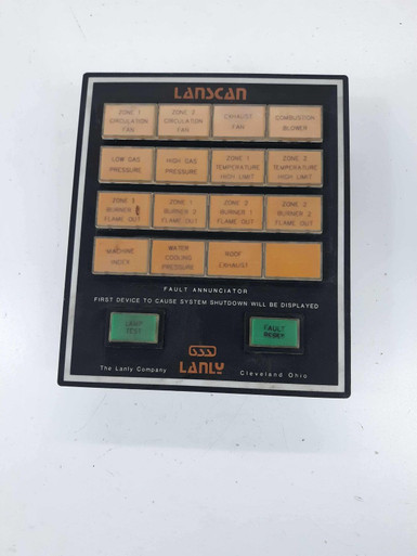 Lanscan Ls-8002 Fault Annunciator Display 16-Point - Industrial Lynx
