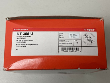 Legrand Dt-355-U Ceiling Mount Occupancy Sensor White Made In Usa ...