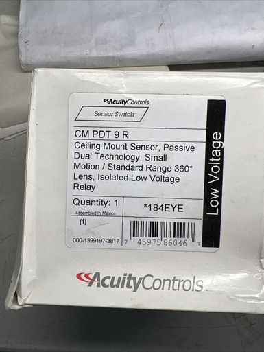 Sensor Switch Cm-Pdt-9-R Ceiling Mount 360 Occupancy Sensor ...
