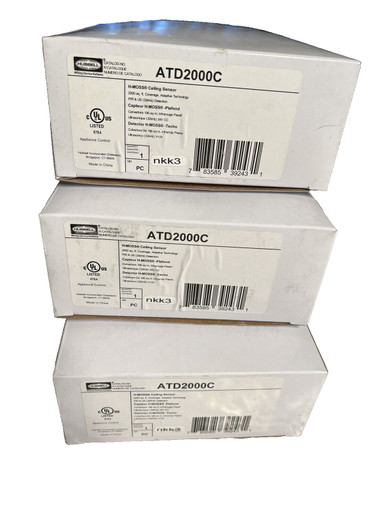 Hubbell/Kellems Atd2000C Ceiling Occupancy Sensor 2000Sqft (Ultrasonic/Pir) - Industrial Lynx