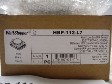 Wattstopper Hbp-112-L7, High/Low Bay Pir Sensor - Industrial Lynx
